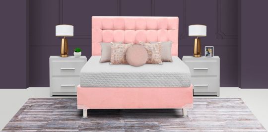 Cama Individual Catania Rosa