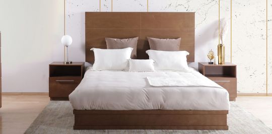 Recámara King Size Dante Café 3 Piezas