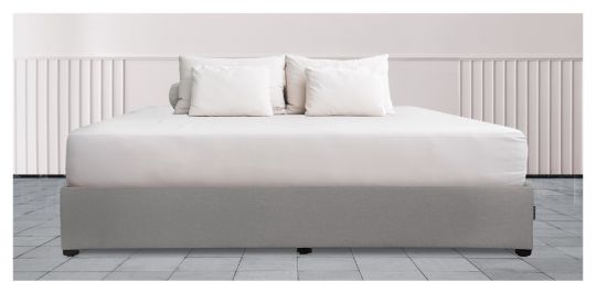 Base De Cama Matrimonial Kuant Gris
