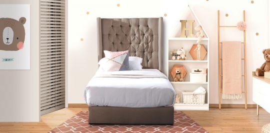 Cabecera Individual Valeria Beige