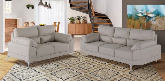 Sala de Piel Aurora Beige