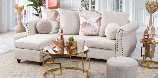 Sala Modular Jaqueline Beige