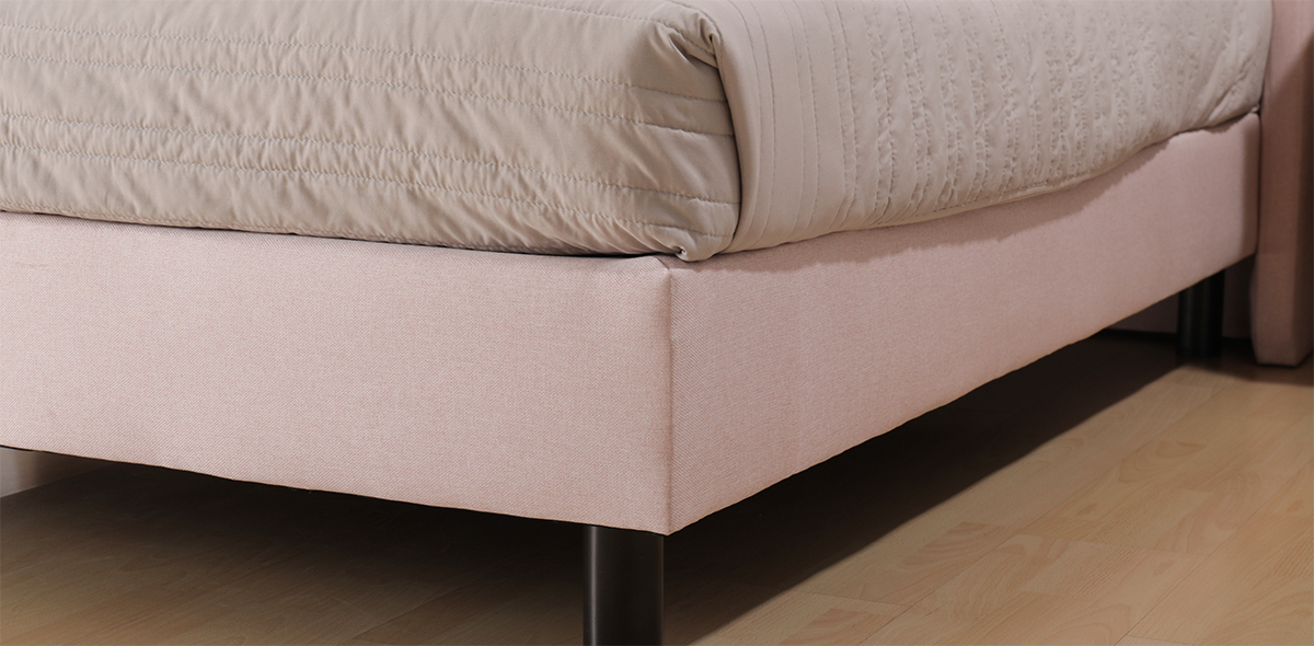 Cama Matrimonial Sander Rosa